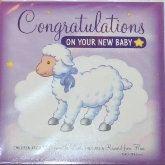 Twin Sisters | Other | Congratulations On Your New Baby Card And Cd Set Nip | Poshmark
